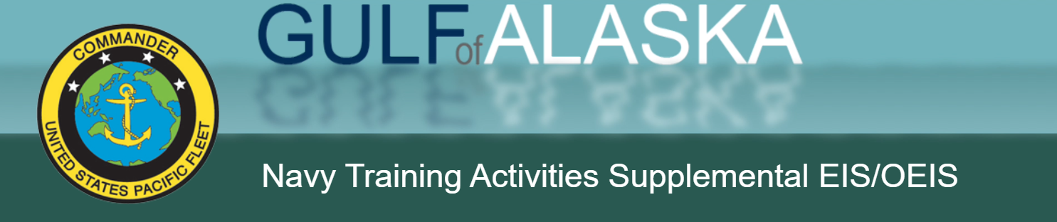 Gulf of Alaska Navy Training Activities Supplemental Environmental ...